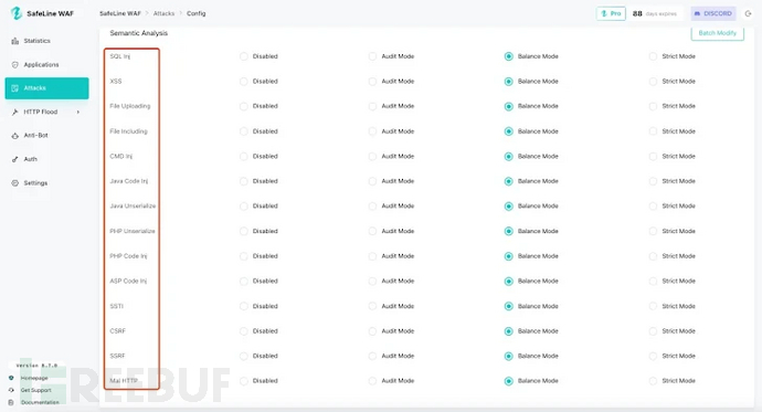 SafeLine WAF：具备0day攻击检测与机器人防护的开源Web应用防火墙 - FreeBuf网络安全行业门户