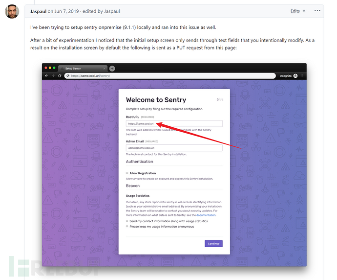 前端监控：Sentry私有化部署(本地搭建)到项目配置【全纪录】 - FreeBuf网络安全行业门户