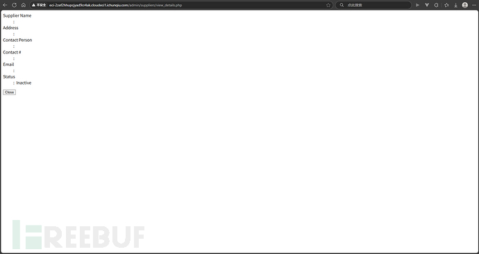 春秋云镜 SourceCodester采购订单管理系统 1.0 SQLI漏洞（CVE-2023-2130）解题思路 - FreeBuf网络安全行业门户