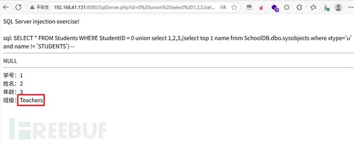 基于SqlServer的SQL注入 - FreeBuf网络安全行业门户