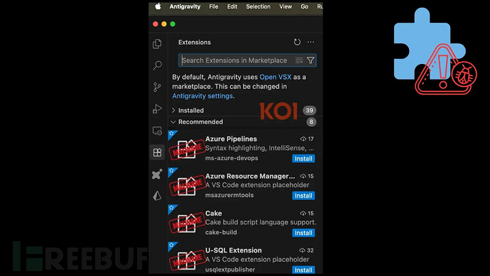 主流AI开发环境曝高危漏洞：Cursor、Windsurf与Google Antigravity竟推荐恶意扩展 - FreeBuf网络安全行业门户